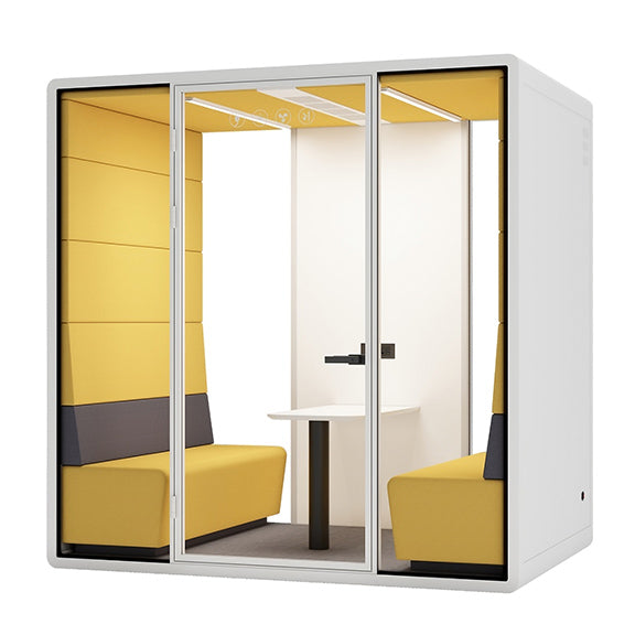 SpacePod 4-Person Office Pod - Model DL – Collaborative Design Space